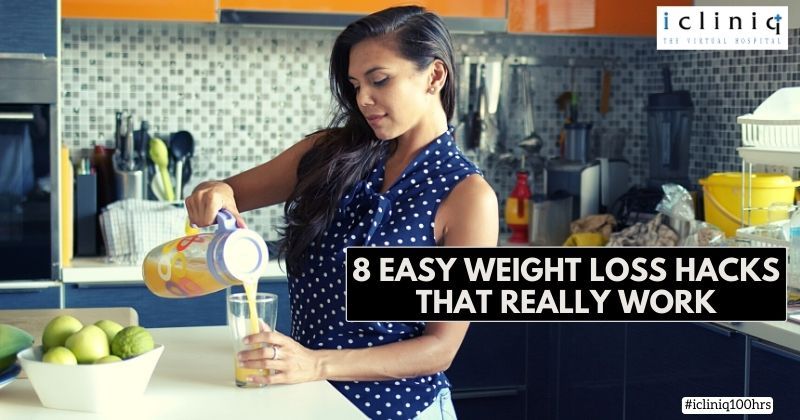8 Easy Weight Loss Hacks That Really Work